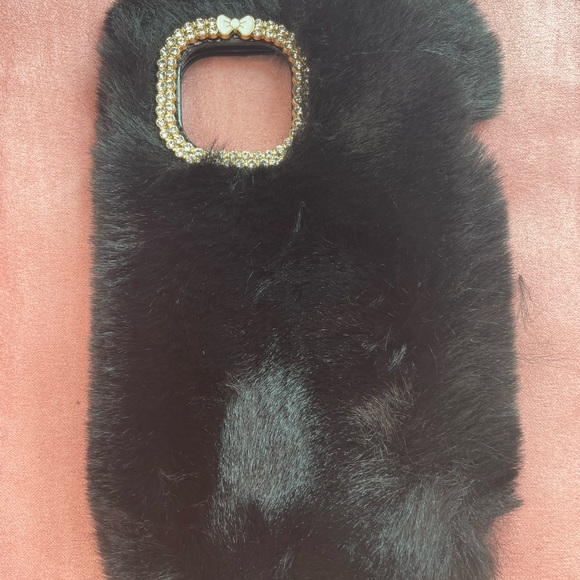 Cell Phones & Accessories | Fluffy Rhinestone Iphone 13 Case | Poshmark